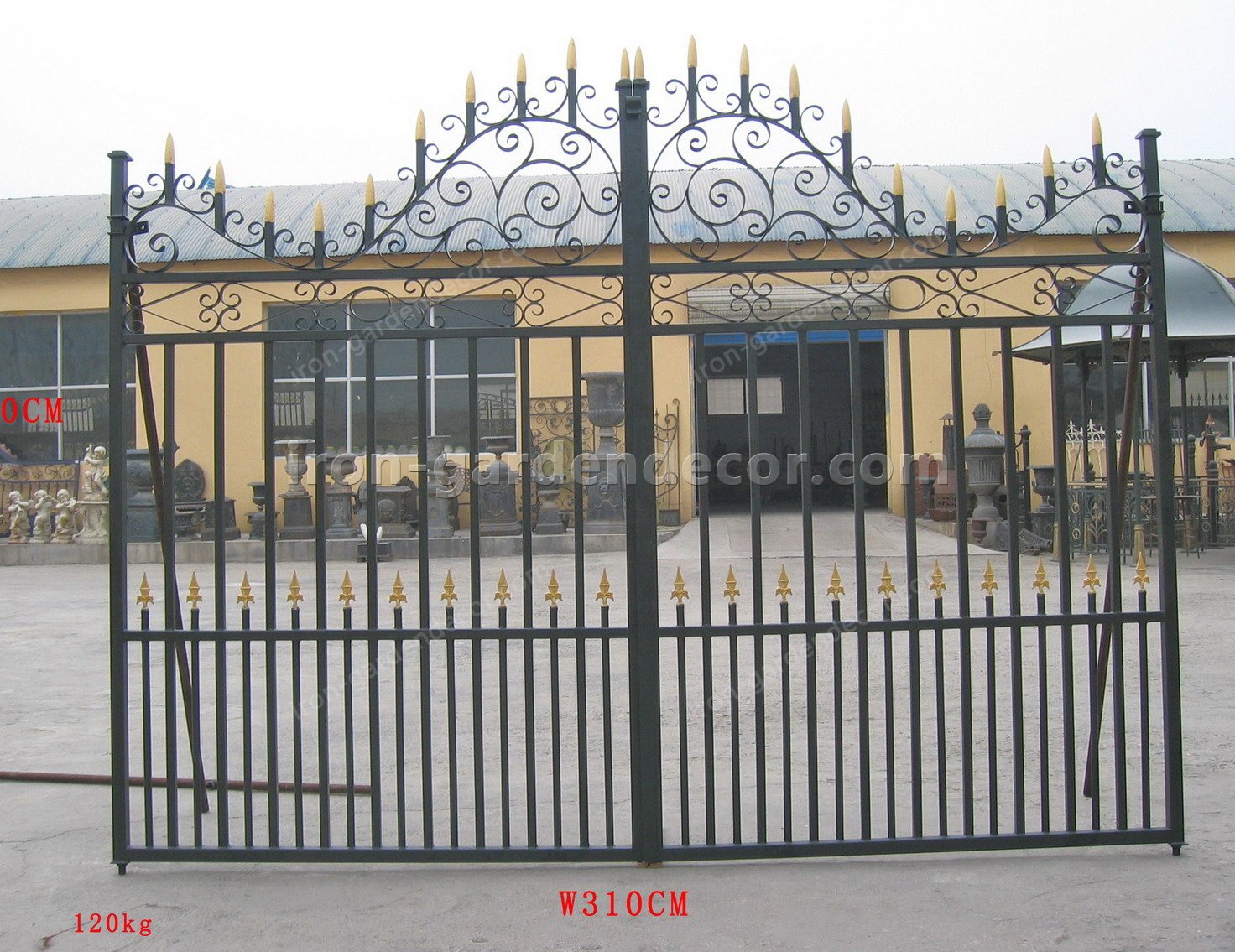 iron garden gate,iron gate door,wrought iron fence gate_Gate_Outdoors ...