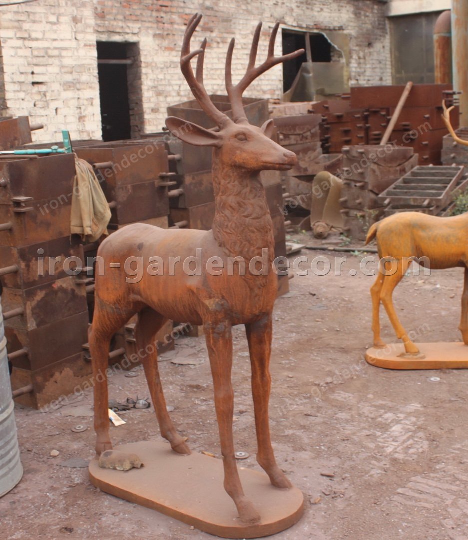 metal garden art animals,metal garden animals stags_Stag_Animal-Yard ...